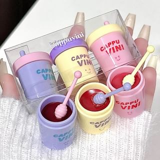 Buy Cappuvini - Set of 3: Moisturizing Milk Tea Cup Lip Gloss in Bulk ...