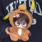 Masoom - Capybara Chenille Costume / Eyeglasses / Carrying Strap / Set ...