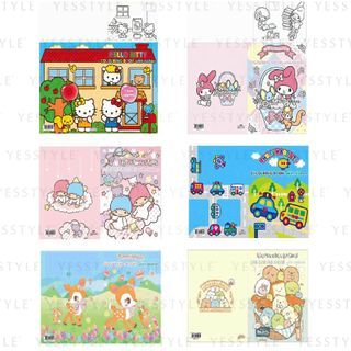 Sanrio - Colouring Book - 6 Types | YesStyle