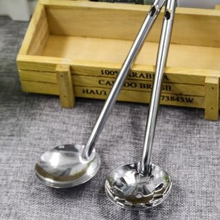 Evora - Stainless Steel Ladle / Strainer Ladle | YesStyle