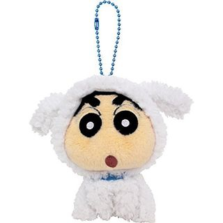 T'S Factory - Crayon Shin-Chan Mini Plush Toy (Shiro Shin-Chan) | YesStyle