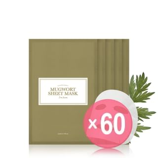 Buy I'm from - Mugwort Sheet Mask Set (x60) (Bulk Box) in Bulk ...