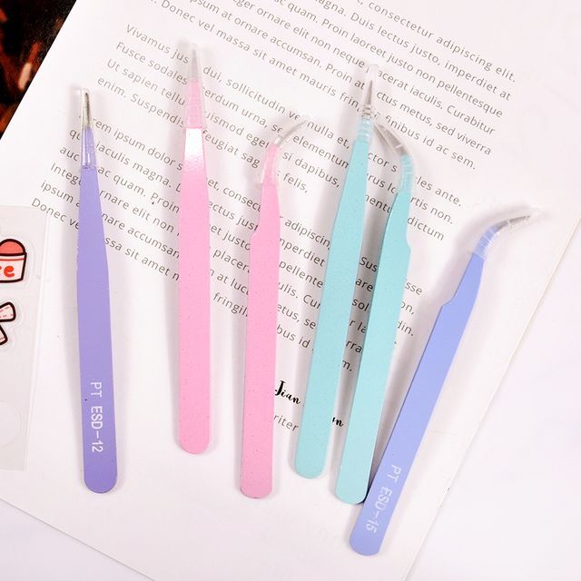 Candy Lemon - Stainless Steel Sticker Tweezers / Set (various designs ...