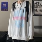 RONIN - Lettering Print Sweatshirt | YesStyle