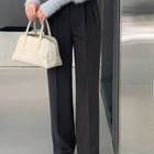 UPTOWNHOLIC - Creased Wide Slacks | YesStyle