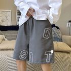 Fushet - High Waist Lettering Shorts | YesStyle