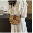 Lizzy - Straw Crossbody Bag | YesStyle