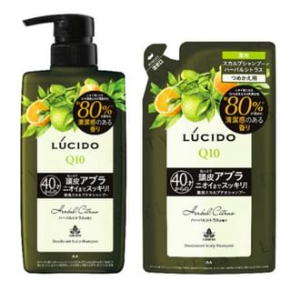 Buy Mandom - Lucido Q10 Medicated Scalp Deo Shampoo Herbal Citrus in ...