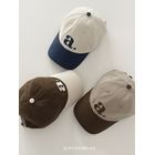 4.4 STUDIO - Lettering Embroidered Color Panel Baseball Cap | YesStyle