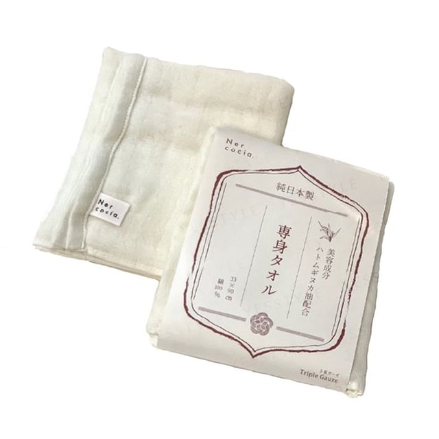 Nercocia. - Nercocia. x Oboro Adlay Bran Oil Body Towel | YesStyle