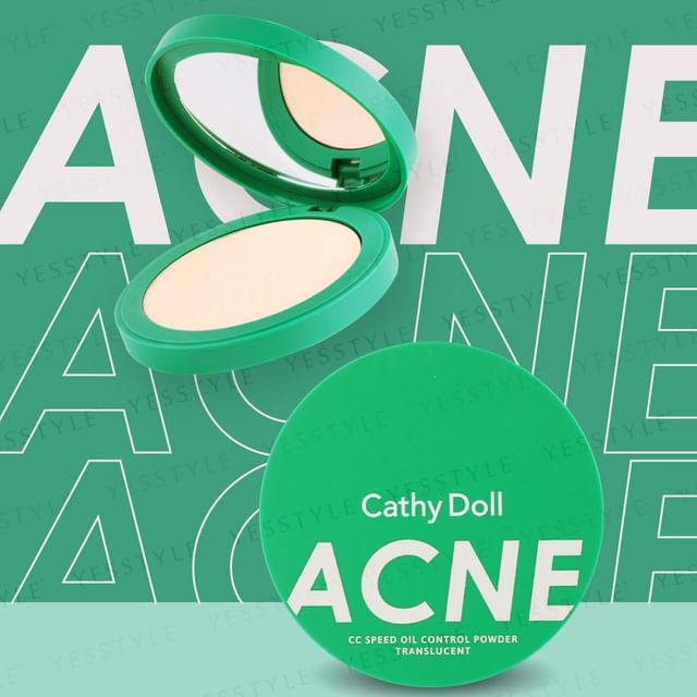 Cathy Doll - Acne CC Speed Oil Control Powder Translucent | YesStyle