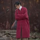 EMBRO - Plain Long Single-Breasted Jacket | YesStyle