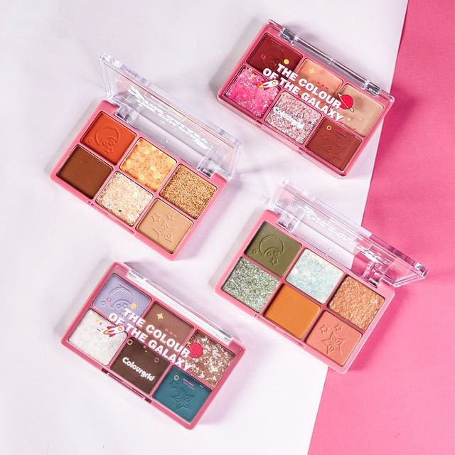 Colourgrid - The Stars 6 Color Eyeshadow Palette - 3 Types | YesStyle