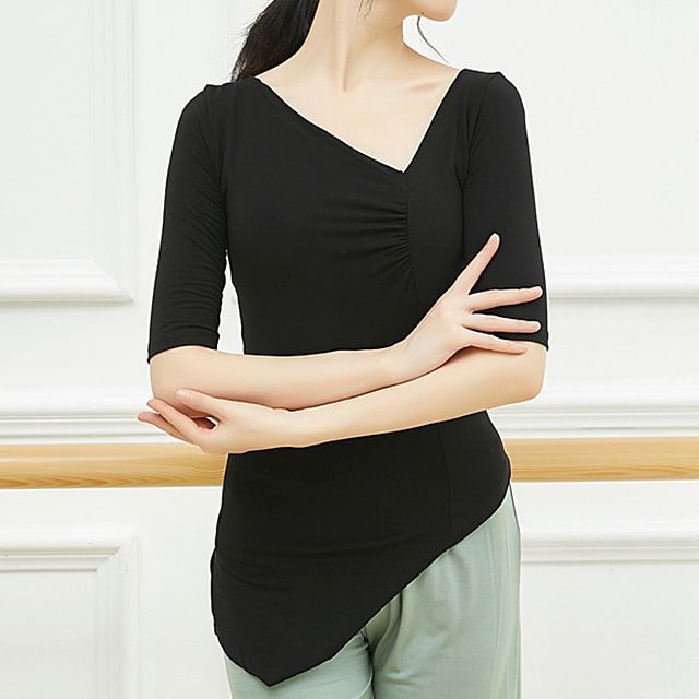 Springtide - Elbow-Sleeve Dance Top (Various Designs) | YesStyle
