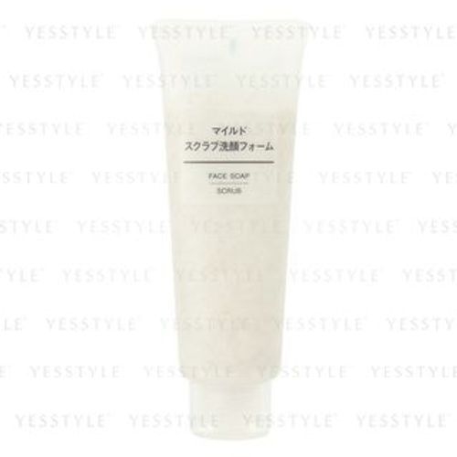 MUJI - Mild Scrub Face Soap | YesStyle