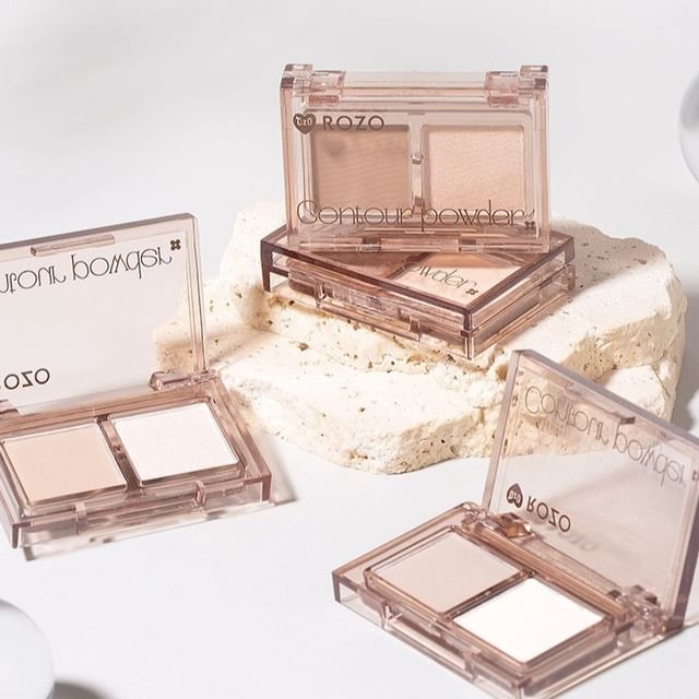 ROZO - Mini Two-Tone Contouring Palette - 2 Types | YesStyle