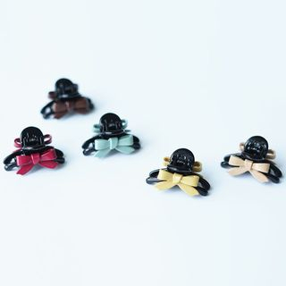 Obsidian - Bow Hair Claw | YesStyle