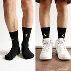 QUICKSOOX - Moon Star Embroidered Socks | YesStyle