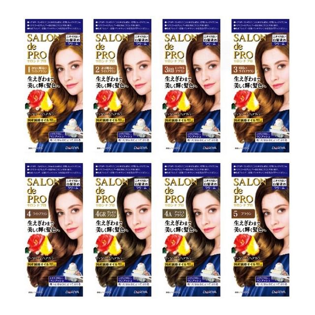 DARIYA - Salon De Pro One Push Gray Hair Color Cream | YesStyle