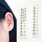 Beauty Artisan - Rhinestone Ear Acupuncture Point Magnetic Beads ...