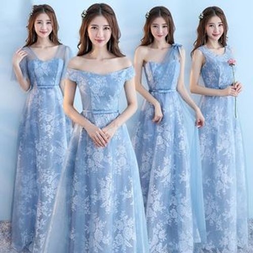 Wonhi - Floral Bridesmaid Evening Gown (Various Designs) | YesStyle