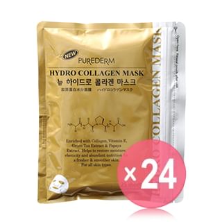 Buy PUREDERM - Hydro Collagen Gold Mask (x24) (Bulk Box) in Bulk ...