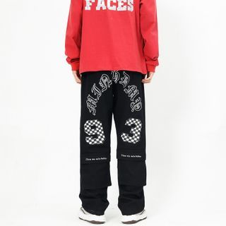 Oppa homme - Lettering Cargo Pants | YesStyle