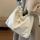 Lizzy - Chain Strap Star Detail Faux Leather Backpack | YesStyle