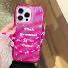 likamika - Lettering Phone Case / Mirrored Backplate / Set - iPhone 16 ...