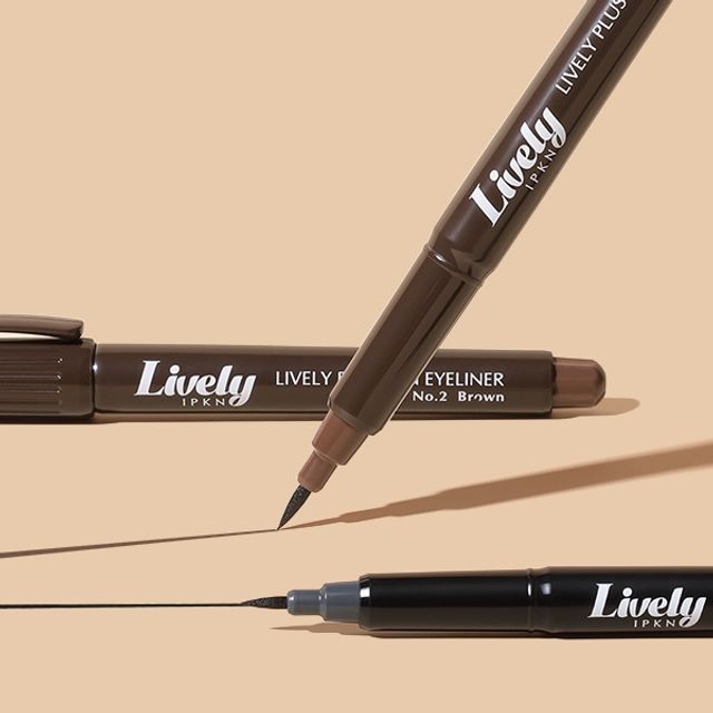 IPKN - Lively Plus Pen Eyeliner - 2 Colors | YesStyle