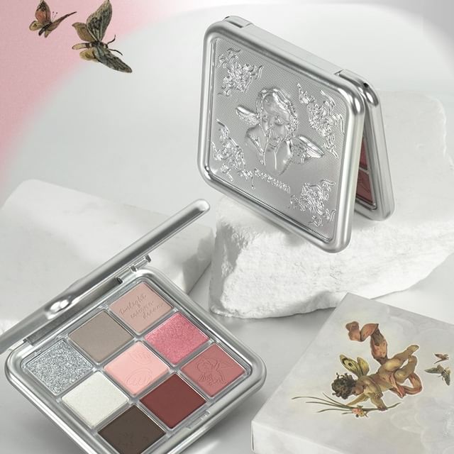 RUORI LIANA - Little Angel Nine-Color Eyeshadow Palette - 2 Types ...