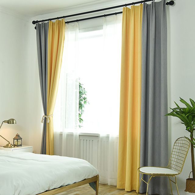 iMpressee - Two-Tone Curtain | YesStyle