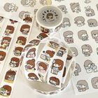 Masoom - Cartoon Girl Sticker / Masking Tape | YesStyle