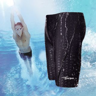 Charmaine - Lettering Swim Shorts | YesStyle