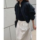 maybe-baby - High-Neck Windbreaker Jacket | YesStyle