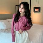 ANORA - Long-Sleeve Plain T-Shirt | YesStyle