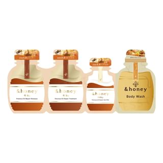 ViCREA - &honey Milky Precious EX Repair 4 Step Trial Set | YesStyle