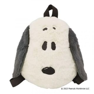 TANBAYA - PEANUTS SNOOPY Backpack Face (Gray) | YesStyle