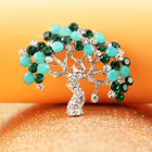 Trend Cool - Rhinestone Tree Brooch | YesStyle