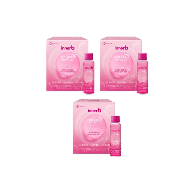 CJwellcare - innerb Glow Shot Collagen 3000 Bundle Set | YesStyle