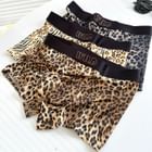 Pancherry - Leopard Print Trunk / Set | YesStyle