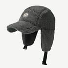 HARPY - Lettering Applique Faux Shearling Cap with Ear Flap | YesStyle