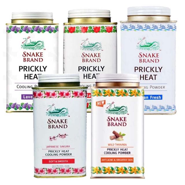 SNAKE BRAND - Prickly Heat Cooling Powder | YesStyle