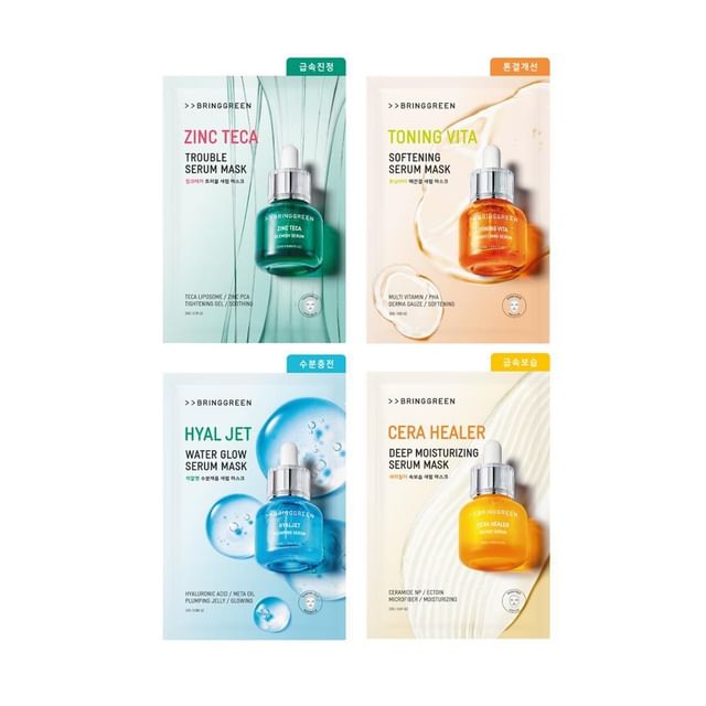 BRING GREEN - Serum Mask - 4 Types | YesStyle