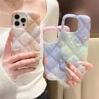 Tondephiry - Padded Textured Phone Case - iPhone 16 Pro Max / 16 Pro ...