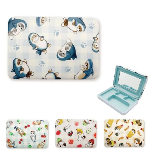 White & Peach - mofusand Accessories Case | YesStyle