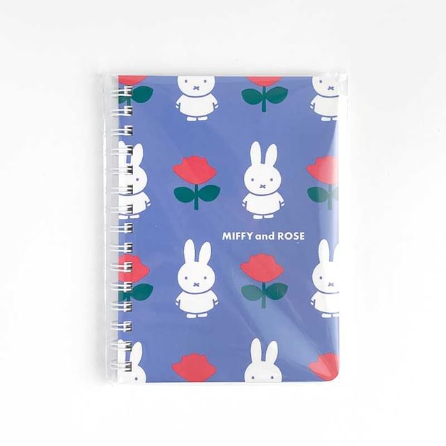 Alpha Collection - Miffy and ROSE A6 Notebook | YesStyle
