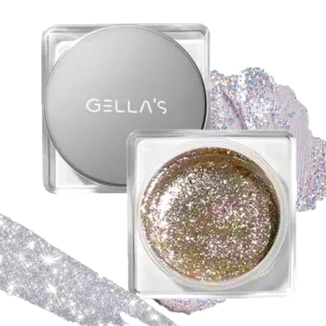 GELLA'S - Glitter Gel Eyeshadow - 4 Colors | YesStyle