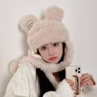 HARPY - Bear Ear Fleece Trapper Hat | YesStyle