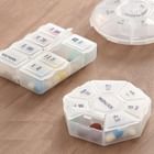 Beauty Artisan - Divided Plastic Pill Box (Various Designs) / Set ...